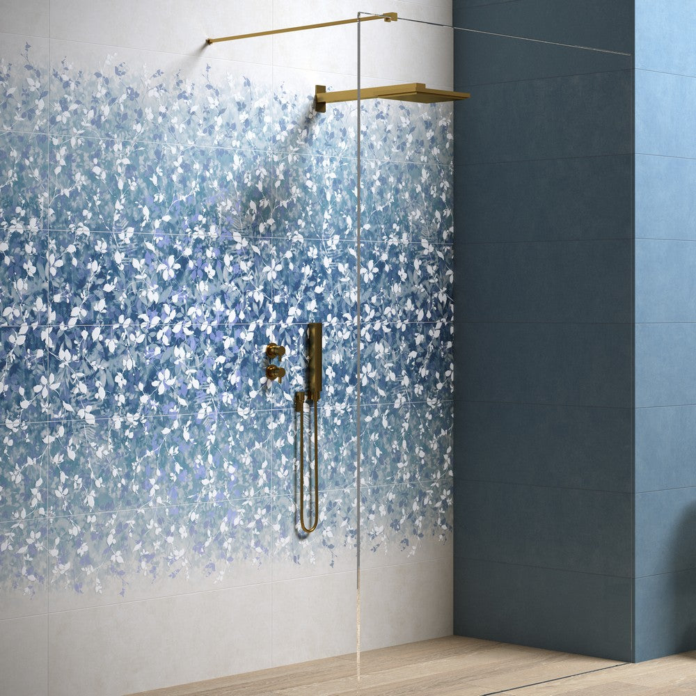 Herberia Vibes Decoro Spring 33x100 rivestimento composizione floreale ...