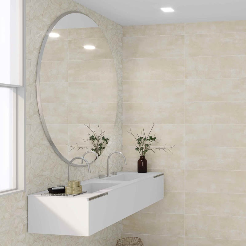 More Plus Sand - Rivestimento Effetto Cemento 25x75 Rettificato ...