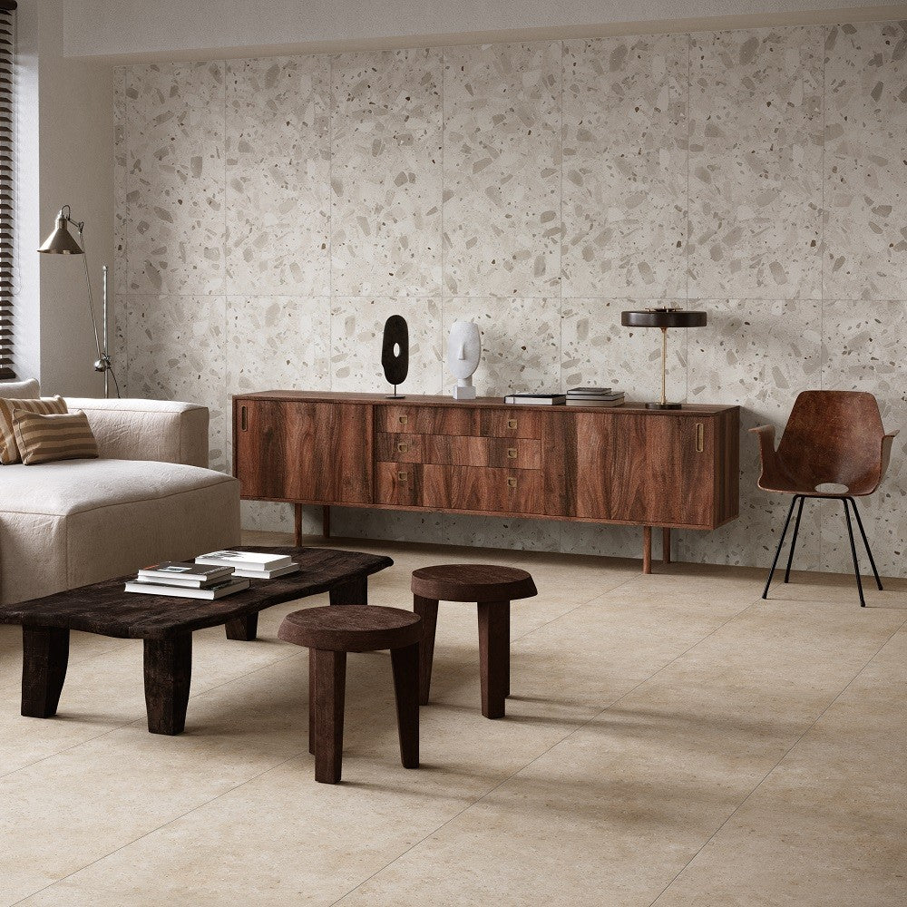 Herberia Ceramica Brera Kaleido Avorio - Effetto Graniglia — MatericaSHOP
