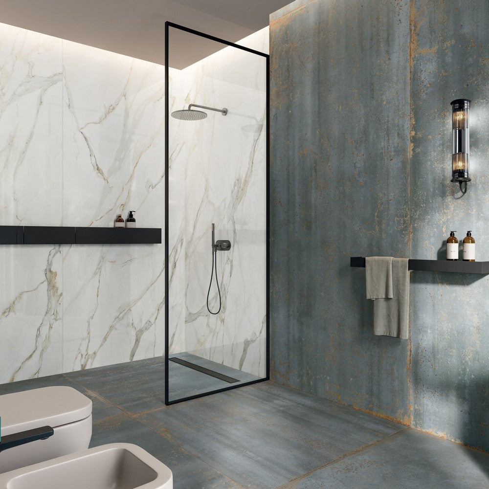 Calacatta Elegance Lux - Gres Effetto Marmo lucido 60x120 — MatericaSHOP
