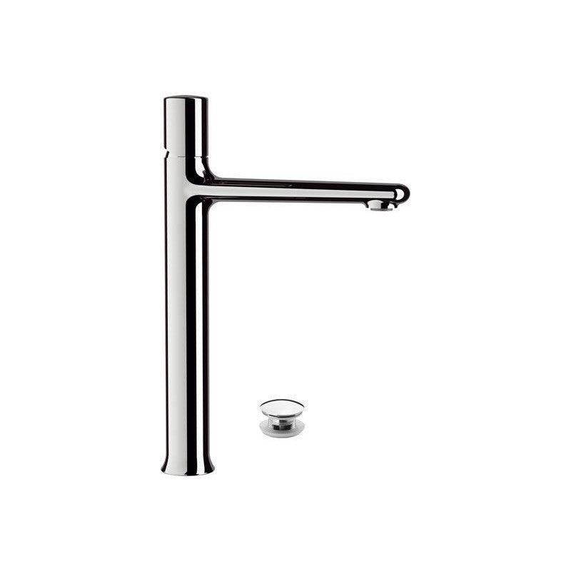 Fusion - Miscelatore alto per lavabo con scarico click-clack — MatericaSHOP