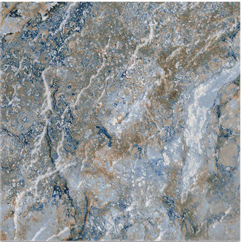 Jupiter Sky 15x15 Gres Porcellanato Effetto Pietra Lucido — MatericaSHOP