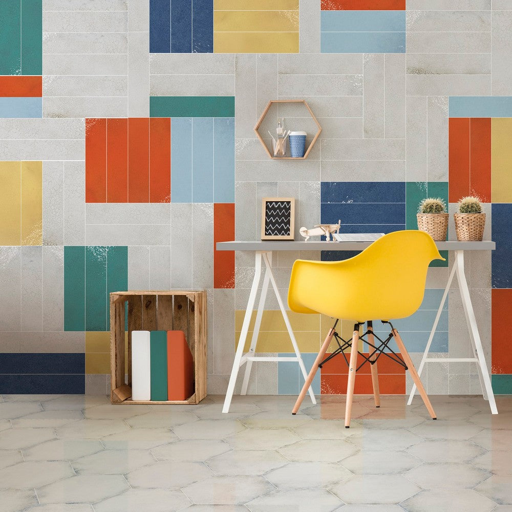 Savoia Italia Vietri Rosso 22x22 Gres Porcellanato — MatericaSHOP